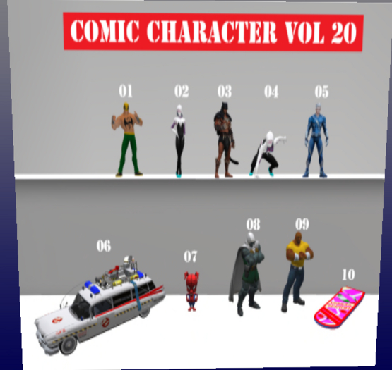 Second Life Marketplace Spider Gwen 04